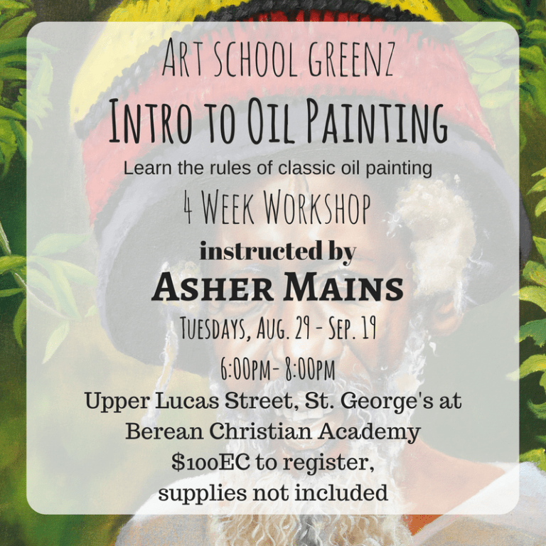 Finished: Aug. 29th: Intro to Oil Painting – ART SCHOOL GREENZ
